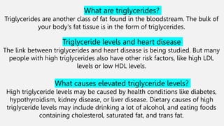 Cholesterol ppt..pptx | Heart and Cardiovascular Diseases | Diseases ...