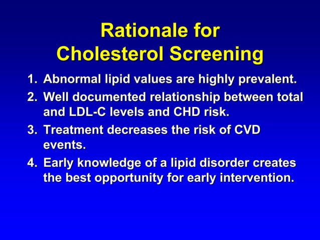 Cholesterol Screening in Children and Young Adults.pptx