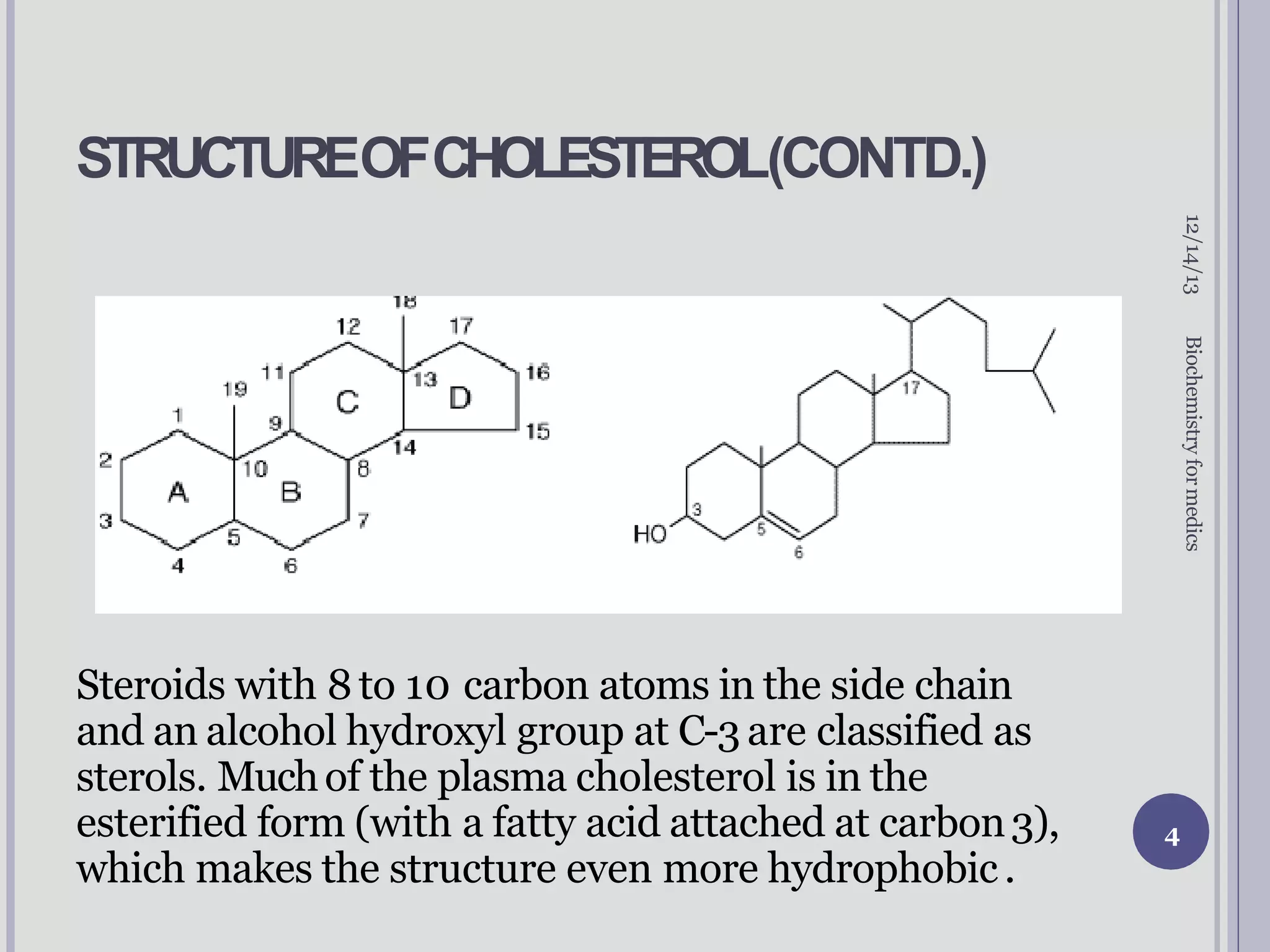 Cholesterolsynthesis stepsandregulation-17-18 | PPTX