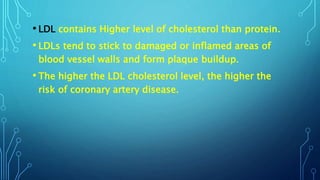 Cholesterol | PPTX