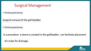 cholilithiasis.pptx | Digestive Disorders | Diseases and Conditions