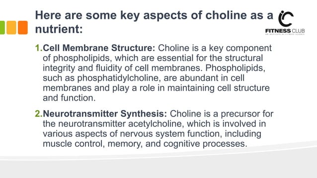 Choline - An essential Nutrient.pptx