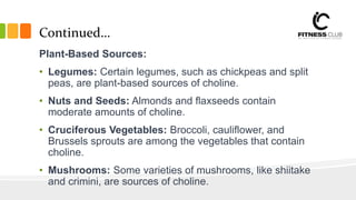 Choline - An essential Nutrient.pptx