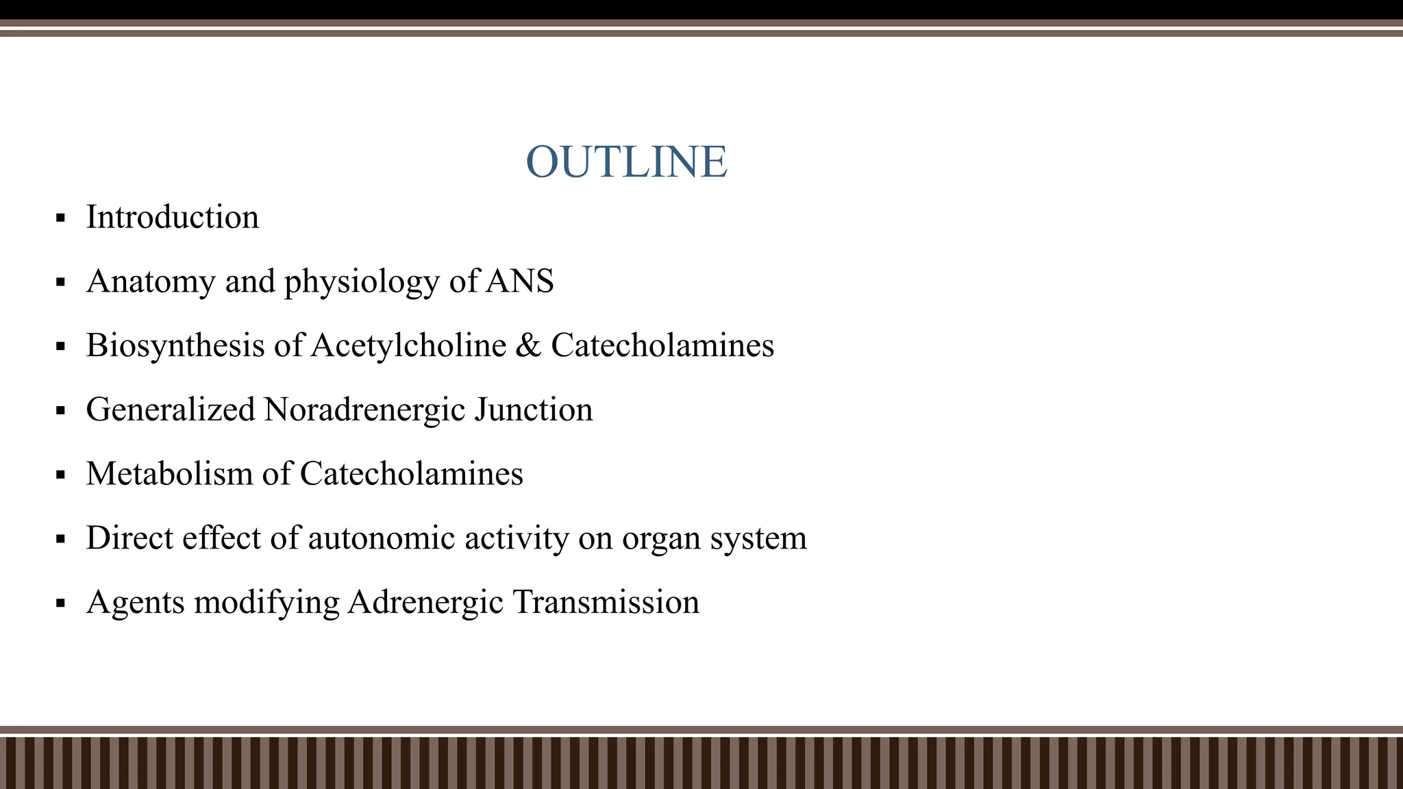 Cholinergic & Adrenergic Transmission.pptx