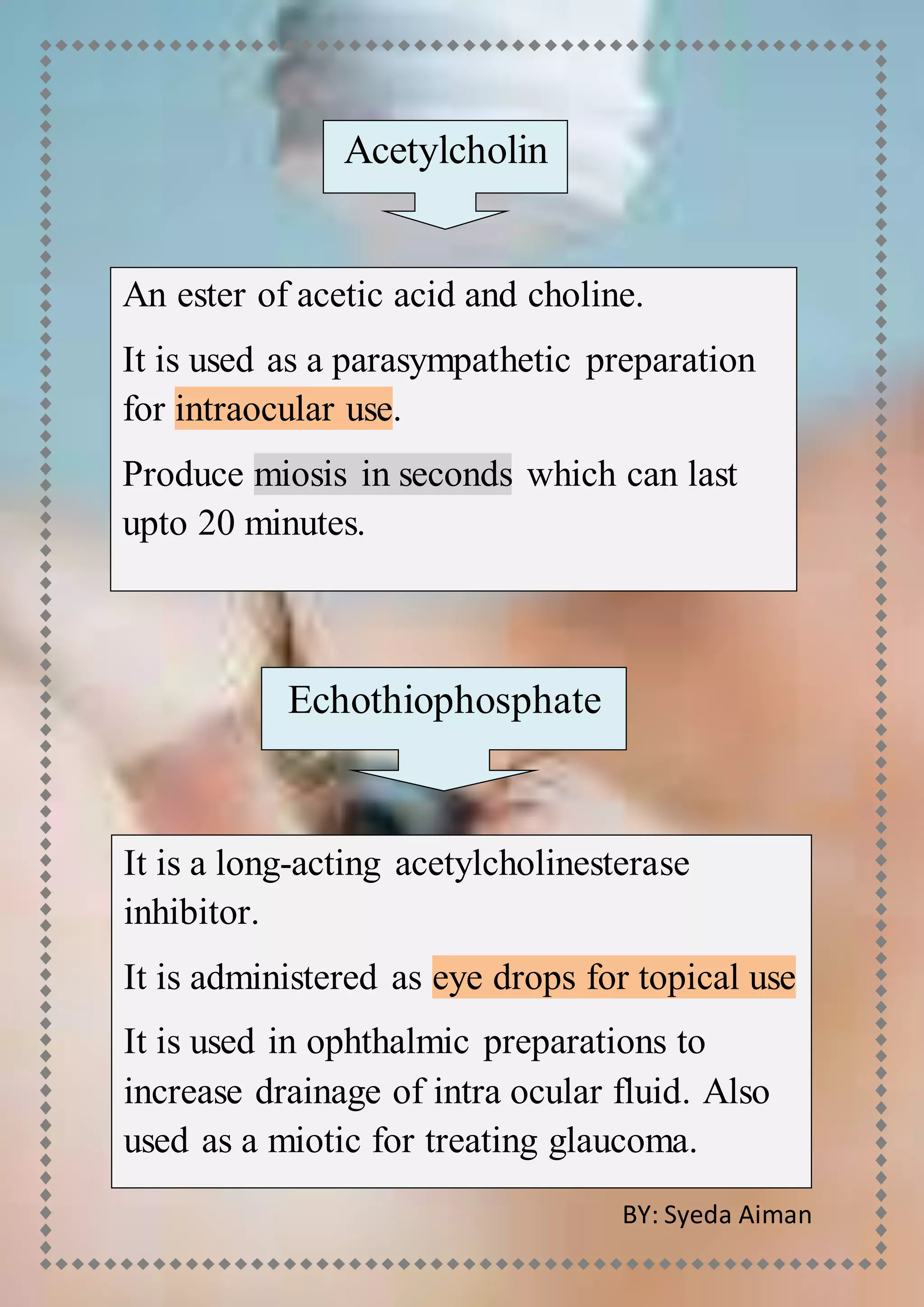 cholinergic agents.docx