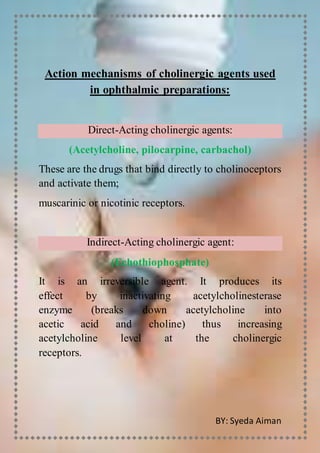 cholinergic agents.docx