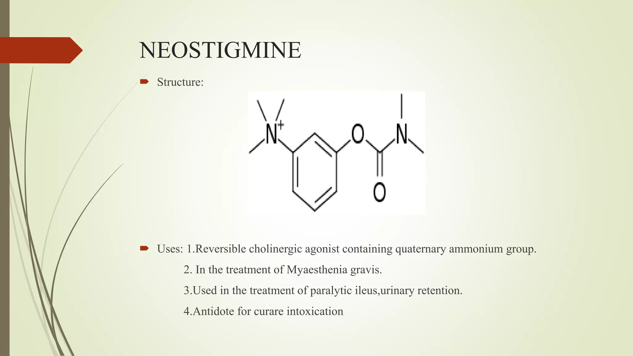 CHOLINERGIC AGONISTS | PPTX