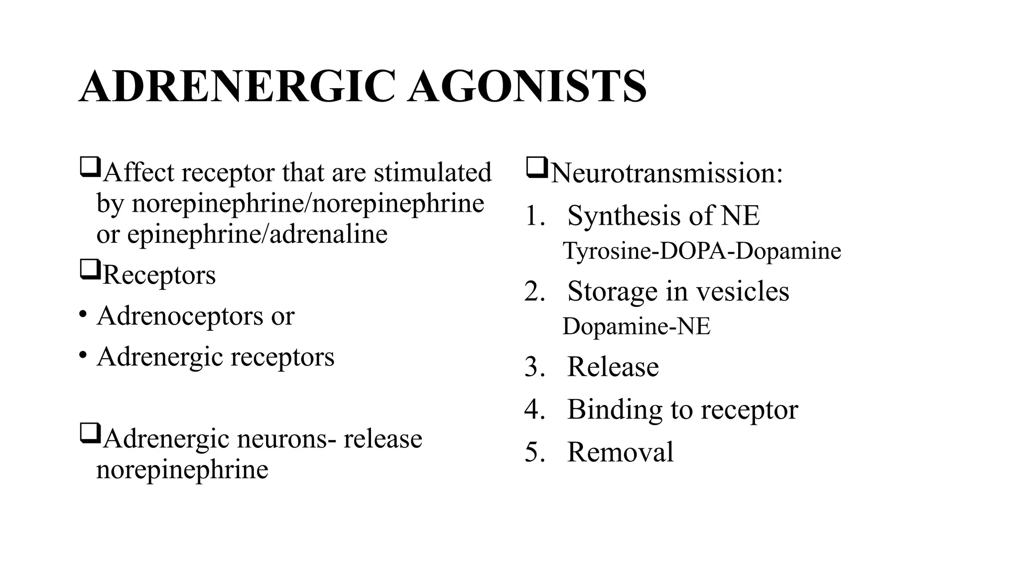 CHOLINERGIC AND ADRENERGIC AGONISTS AND ANTAGONISTS_101459-1.pptx