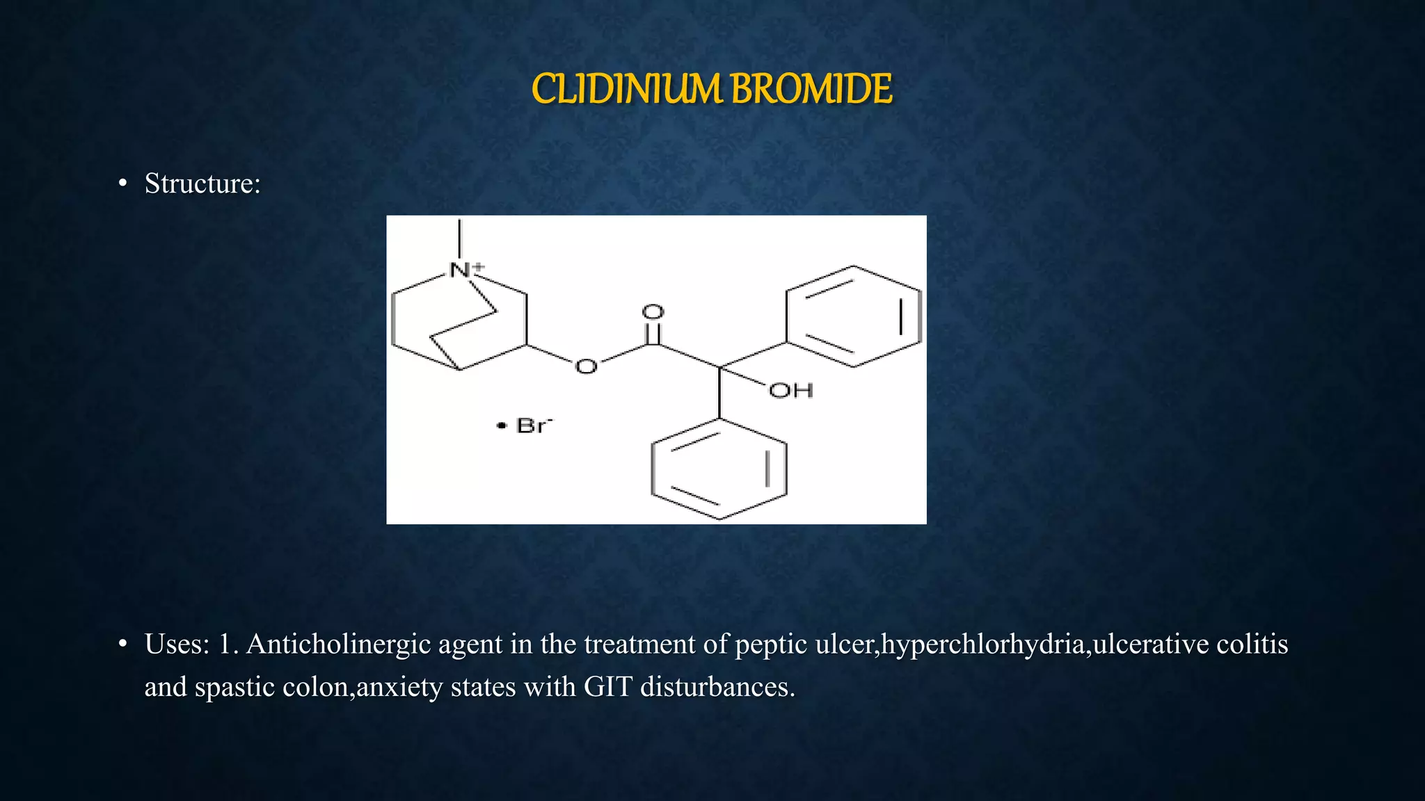 CHOLINERGIC BLOCKERS(CHOLINOLYTICS) | PPTX