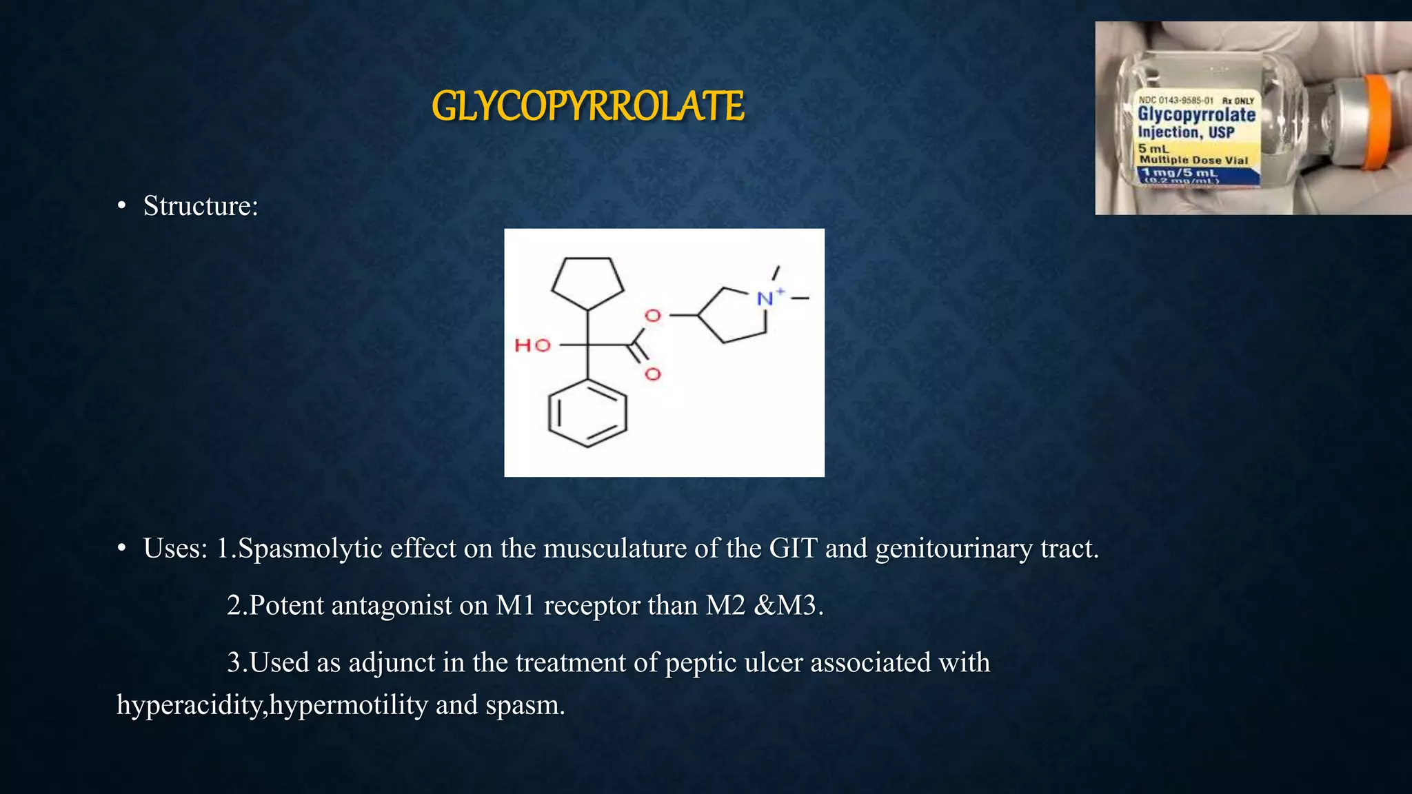 CHOLINERGIC BLOCKERS(CHOLINOLYTICS) | PPTX