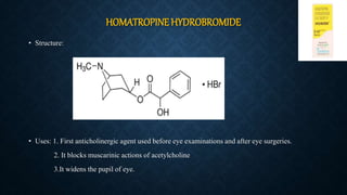 CHOLINERGIC BLOCKERS(CHOLINOLYTICS) | PPTX