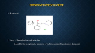 CHOLINERGIC BLOCKERS(CHOLINOLYTICS) | PPTX