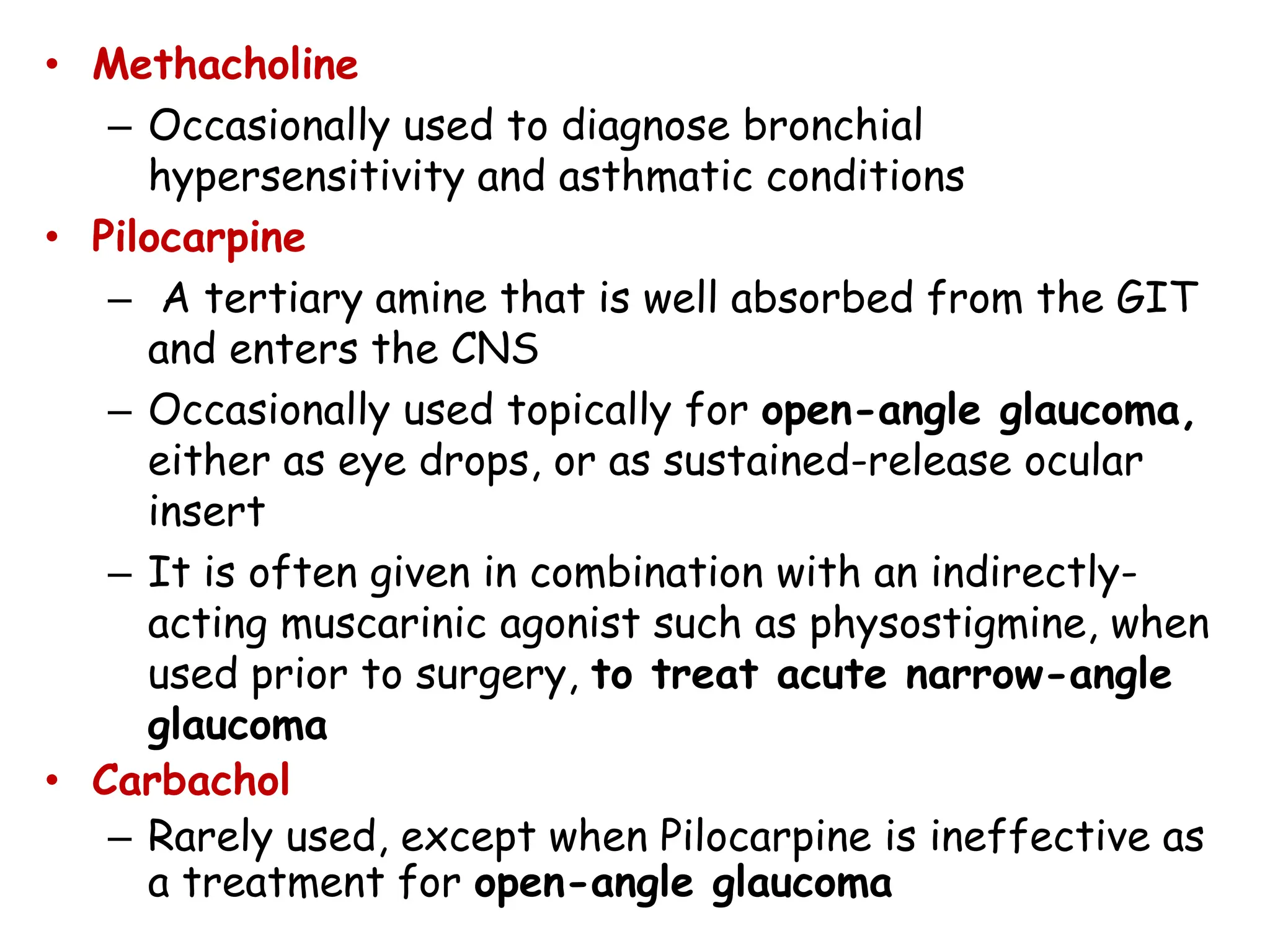 CHOLINERGIC DRUGS by agen Moses in pharmacology.pptx