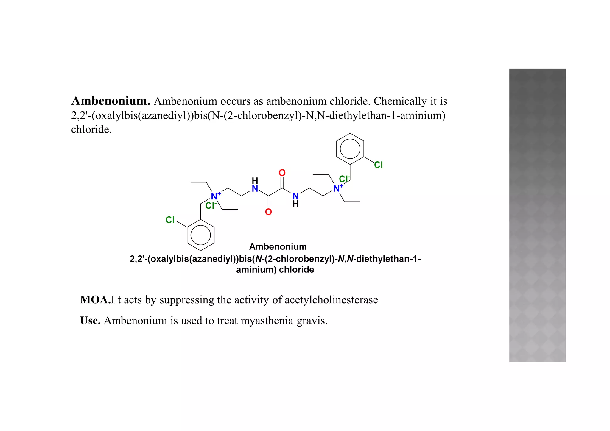 Cholinergics and anti cholinergic drugs | PDF