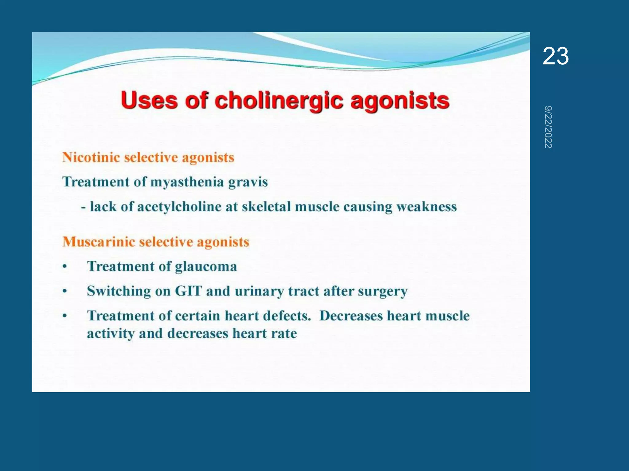 cholinergics and anticholinergics presentation.pptx