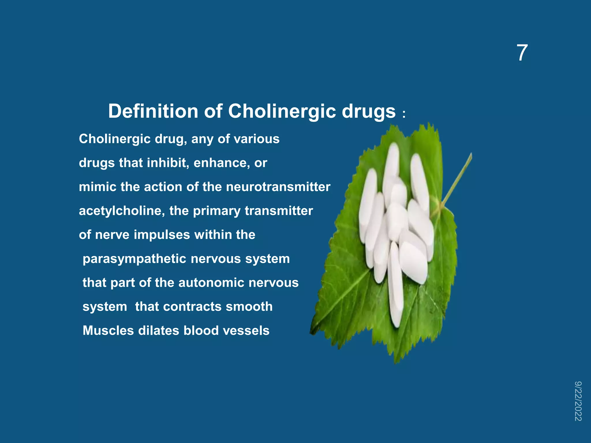 cholinergics and anticholinergics presentation.pptx