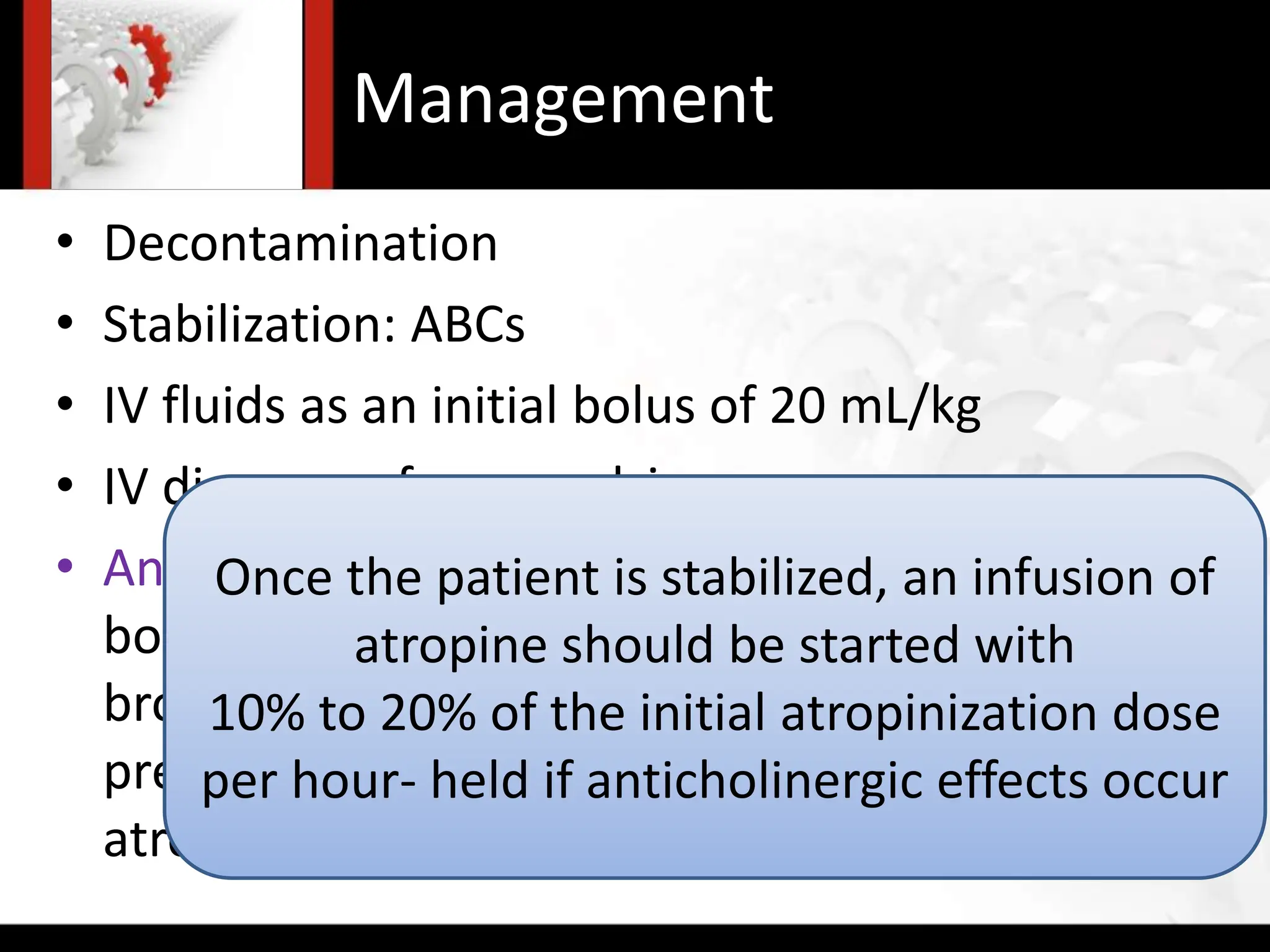 Cholinergic system including the antiChE | PPTX