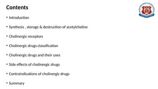 Cholinergic Transmission & Cholinergic Drugs.pptx