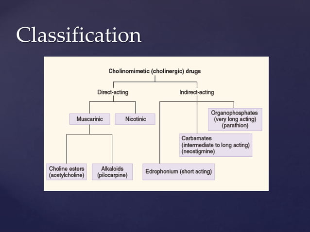 Cholinoceptor activating and cholinesterase-inhibiting drugs | PPTX ...