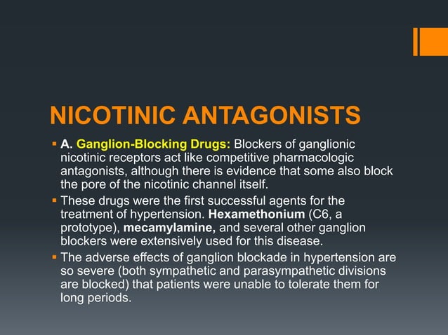 Cholinoceptor Blockers | PPTX | Brain and Nervous System Disorders ...