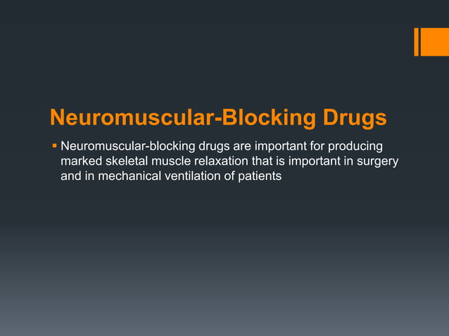 Cholinoceptor Blockers | PPTX | Brain and Nervous System Disorders ...
