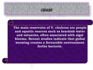 Cholera | PPSX | Digestive Disorders | Diseases and Conditions
