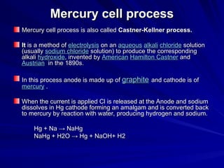 Cholro- Alkali Industry and its effectts | PPT