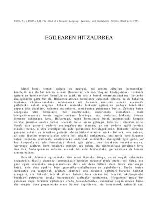 Chomsky. egitura sintaktikoak | DOC