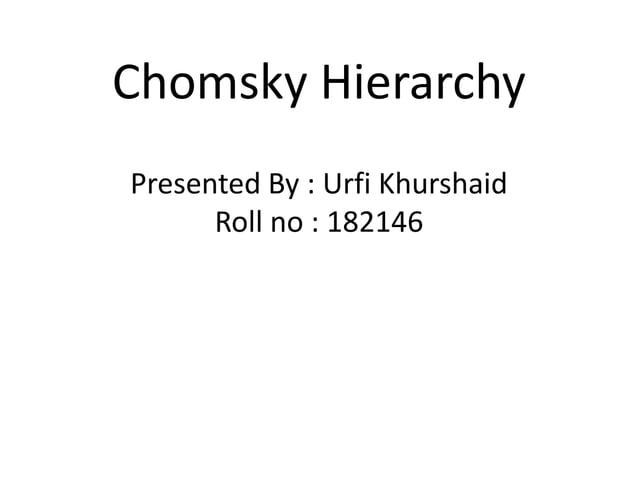 Introduction to Chomsky Hierarchy in TOC.pptx