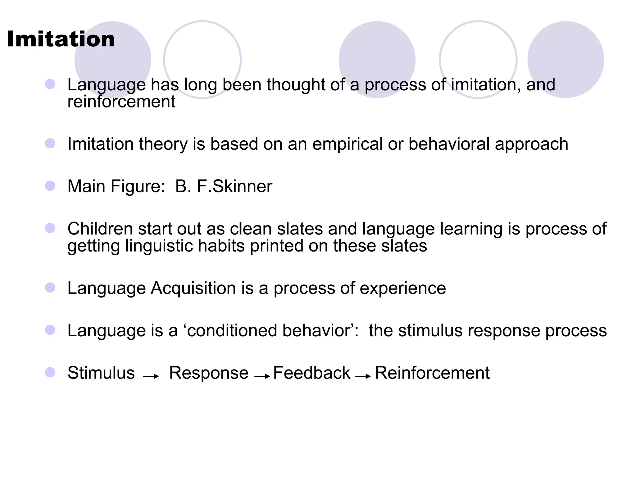 Chomsky's theories of-language-acquisition1-1225480010904742-8 | PPSX