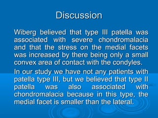 Chondromalacia patella | PPT