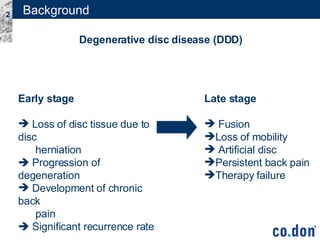 Chondrotransplant DISC | PPT