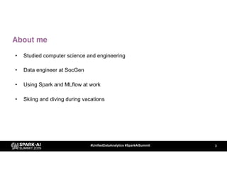 Machine Learning at Scale with MLflow and Apache Spark | PPT