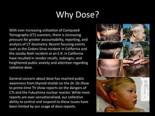 An Approach to Automated Techniques for Data Extraction and Integrity Validation of CT Dosimetry ...