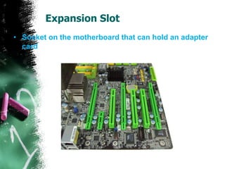 Expansion Slot | PPTX