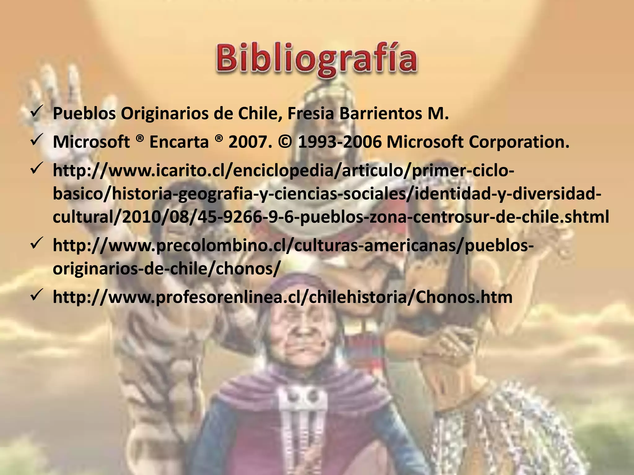 Chonos | PPTX | South America Travel | Travel Locations