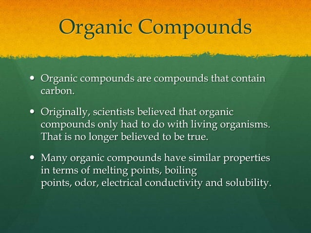 CHONPS (basic o-chem intro) | PPT