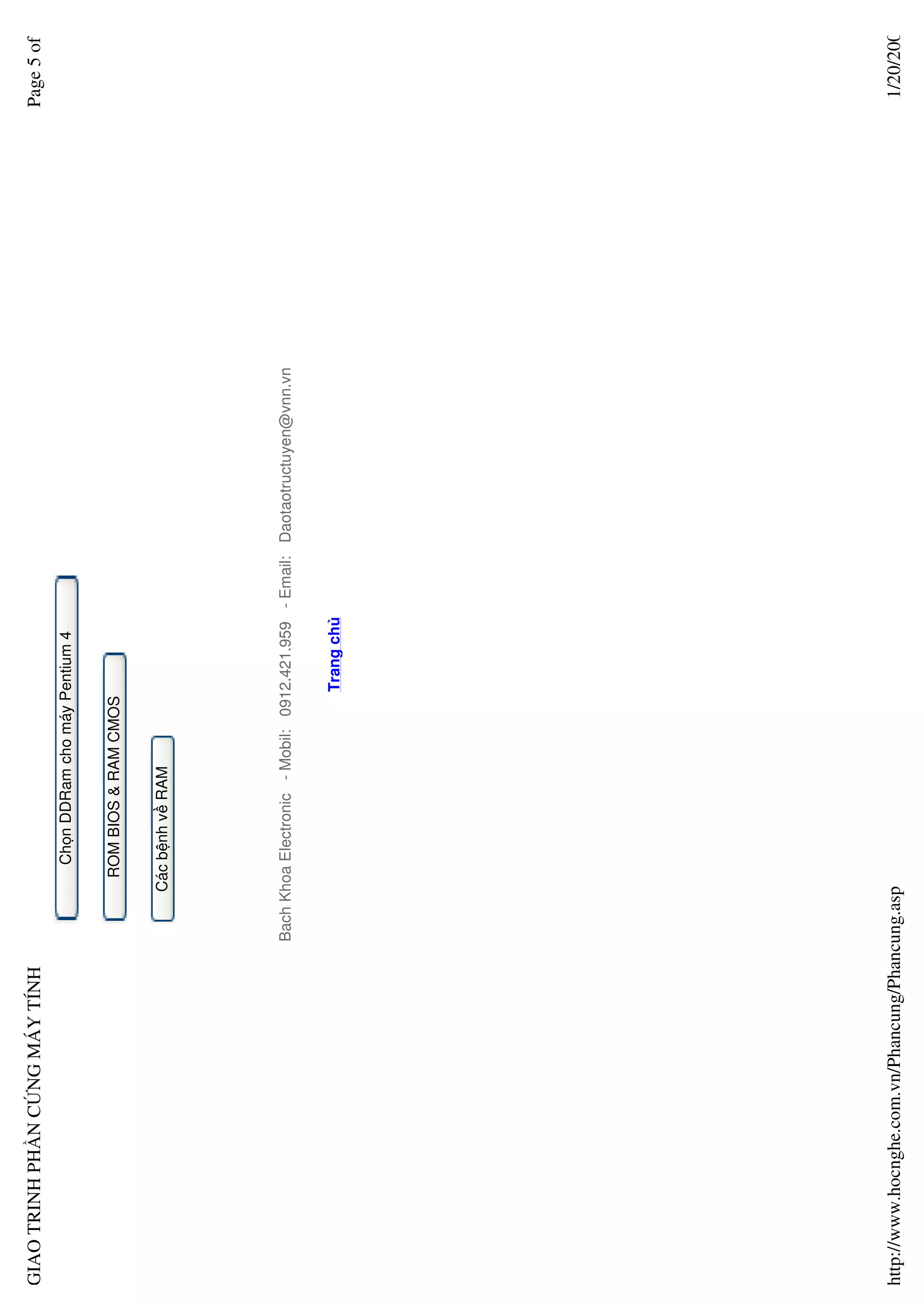 Chon ram cho may pen2 va pen3 | PDF