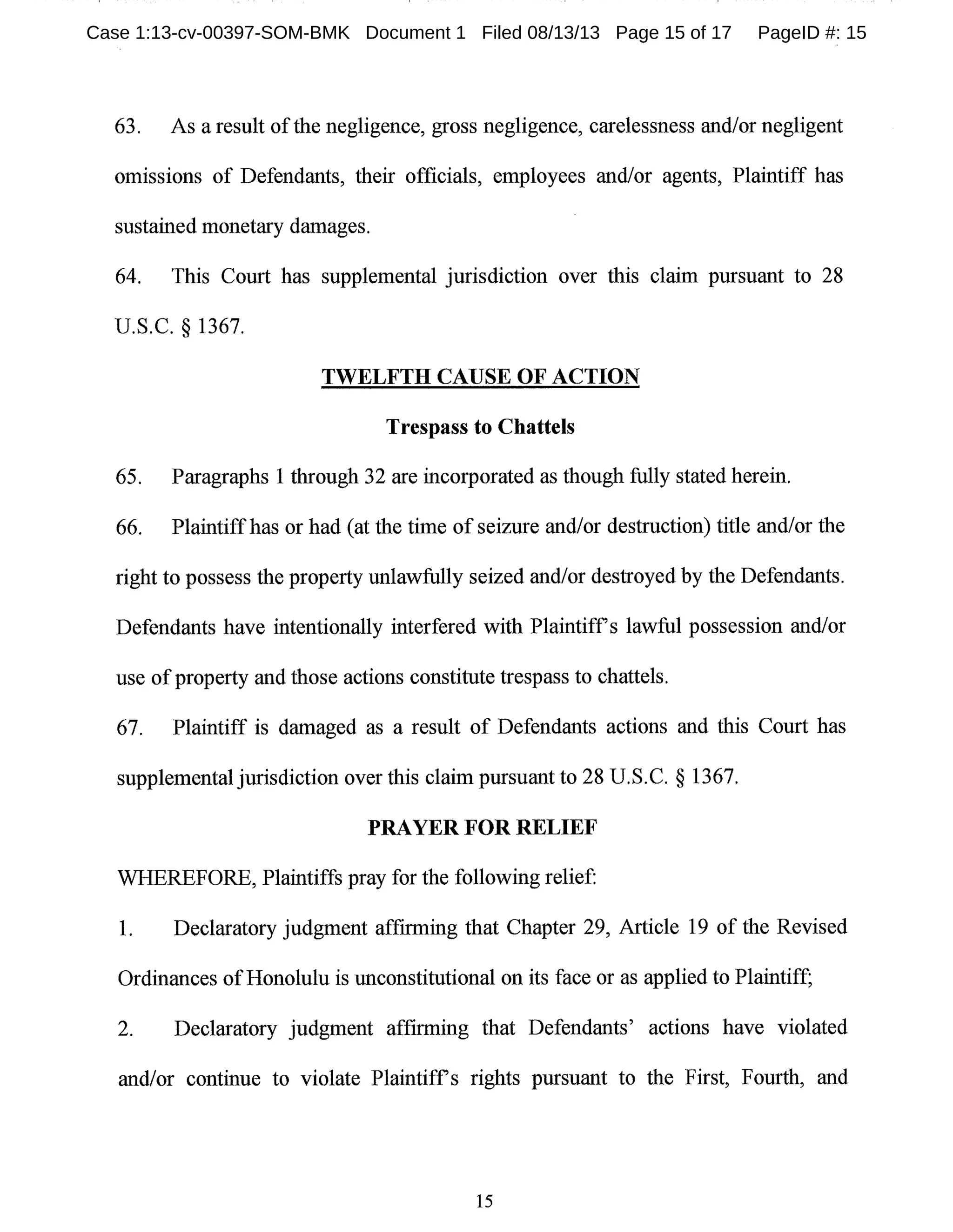 Choon james lawsuit | PDF