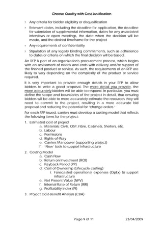 Choose quality-with-cost-justification | PDF