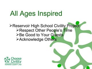 Choose Civility Presentation | PPT