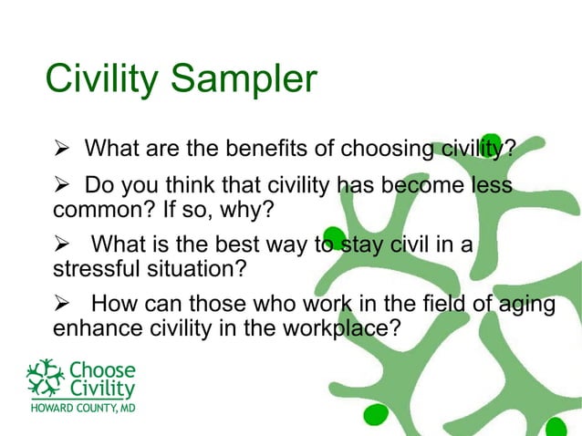 Choose Civility Presentation | PPT