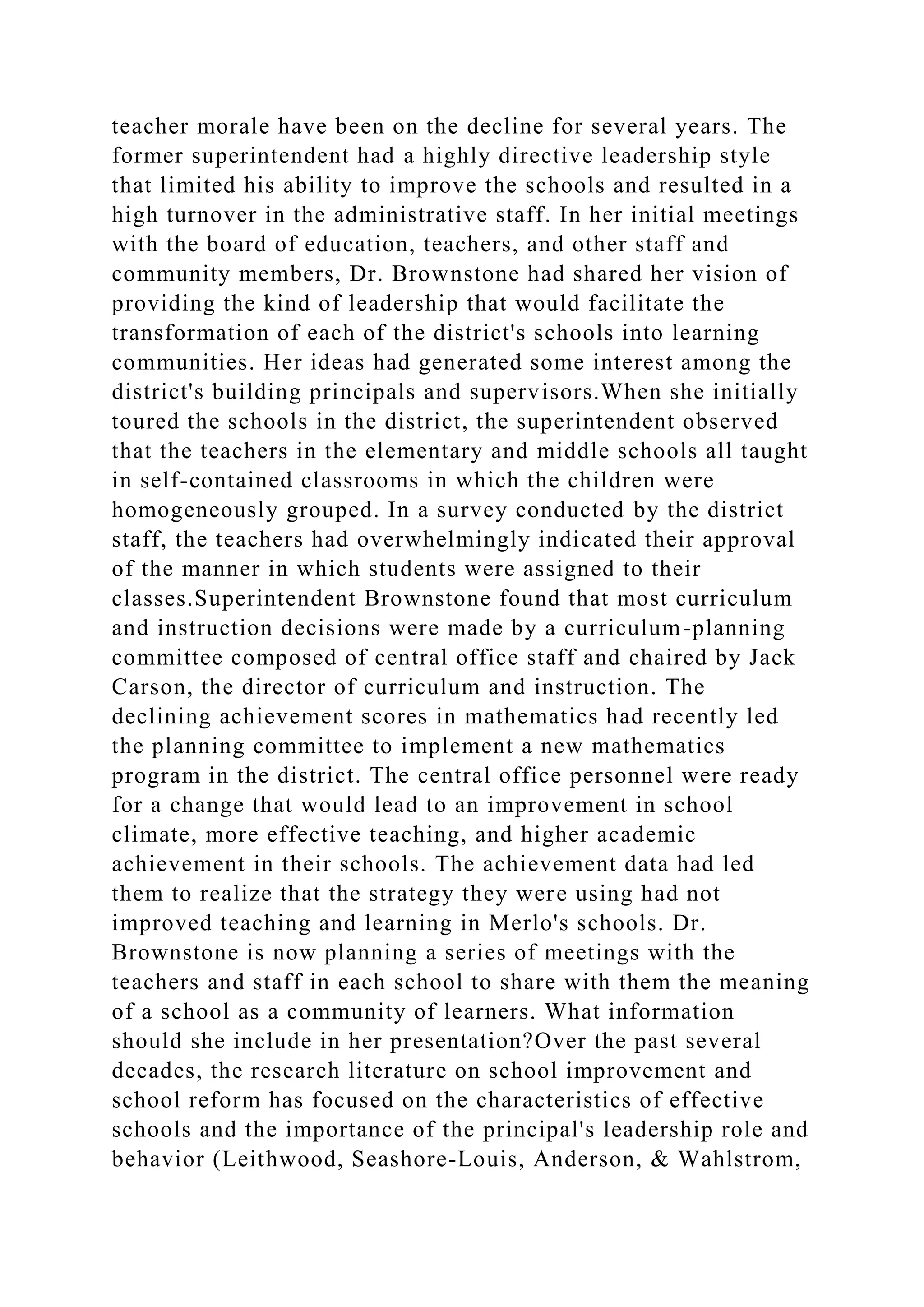 Choose five activities for job-embedded professional development a.docx