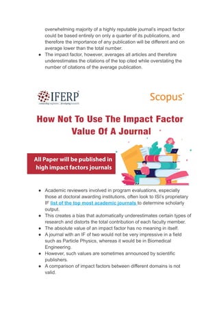 Choose List of academic journals by Impact factor.pdf