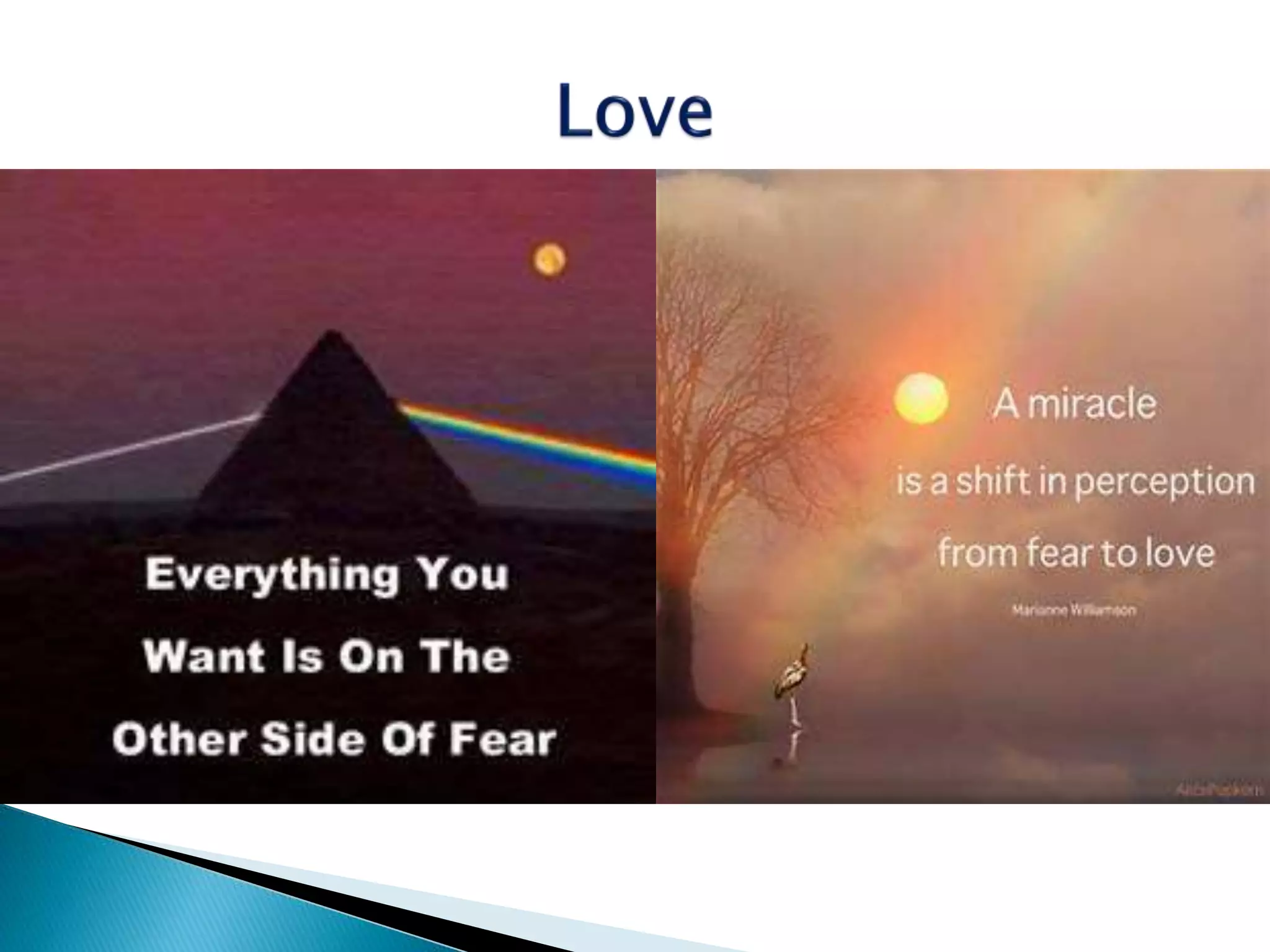 Choose love over fear | PPTX | Medical Health