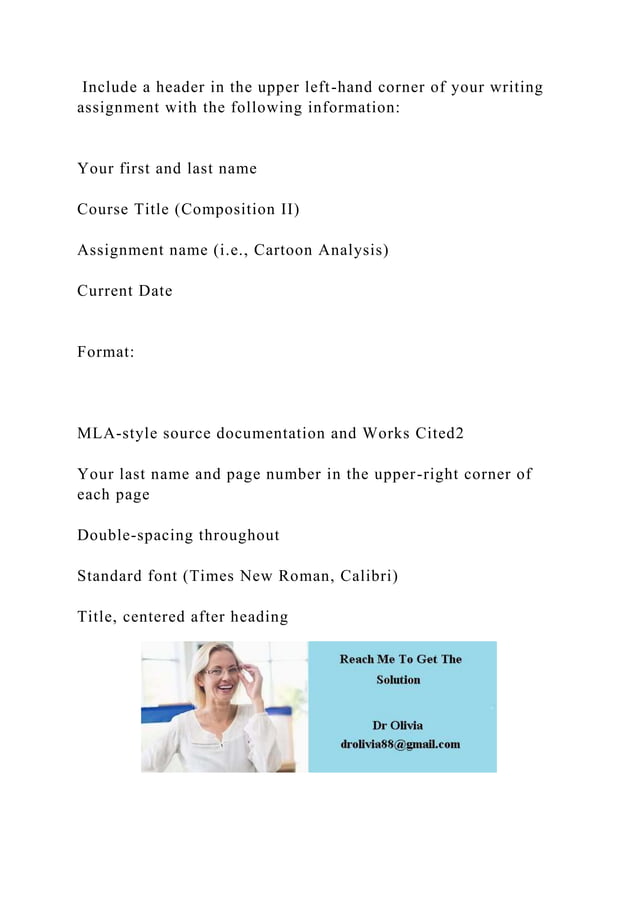 Choose one comic strip or political cartoon. Which techniques does t.docx