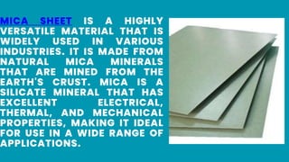 Choose the best and Versatile Mica Sheet.pptx