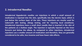 Choose the correct Hypodermic needle for your patient | PPT
