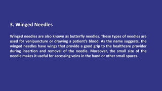 Choose the correct Hypodermic needle for your patient | PPT