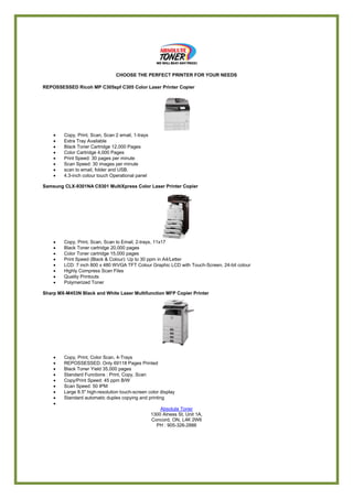 Choose the perfect_printer_for_your_needs | PDF